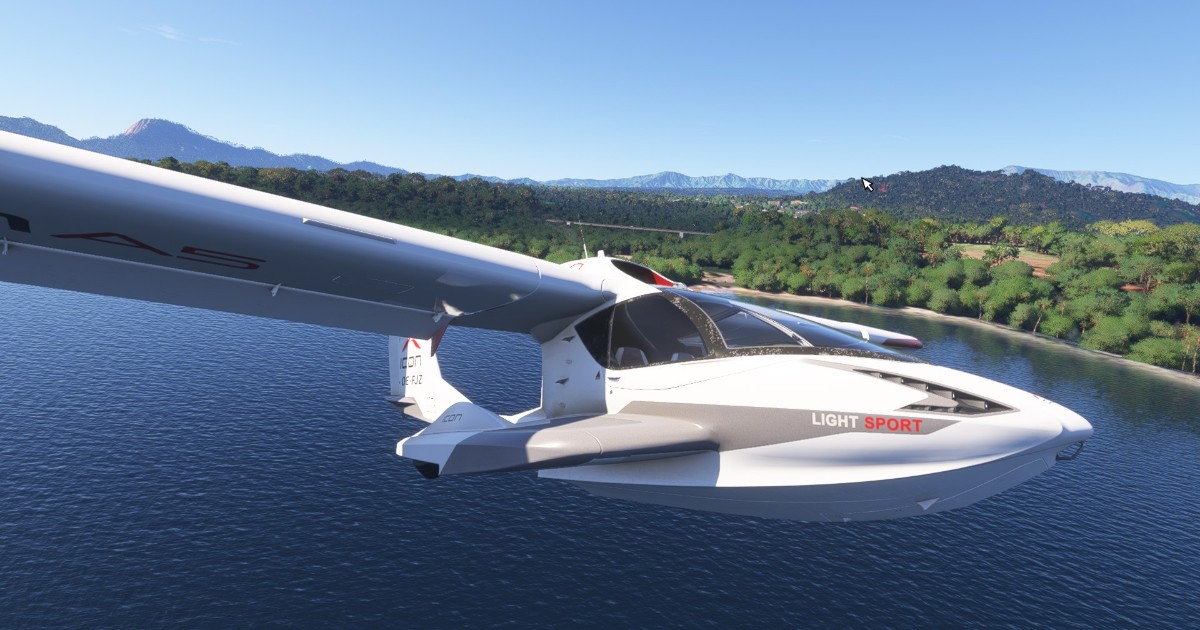 Icon A5 MSFS Checklist: Water Takeoff & Amphibious Procedures